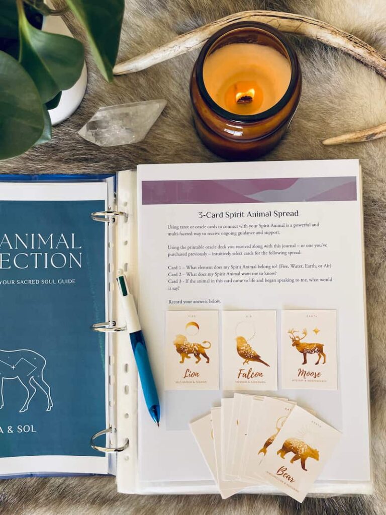 Spirit Animal Reading (PDFs + MP3) • LonerWolf Shop