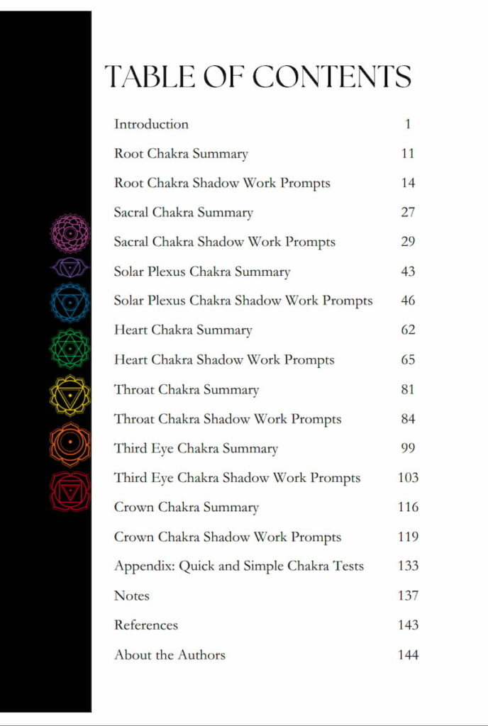 Shakra Journal: 70+ Chakra Shadow Work Prompts • LonerWolf Shop