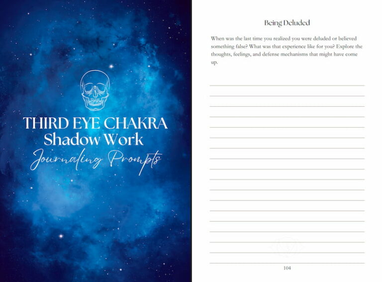 Shakra Journal: 70+ Chakra Shadow Work Prompts • LonerWolf Shop
